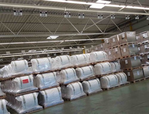 Schnelle Materialflüsse im Blocklager - ONK GmbH